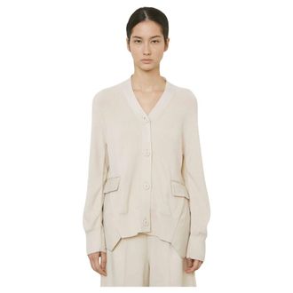 Meimeij Femme, Pulls, Beige, Taille: 36 FR Pulls Ivoire pour Femmes