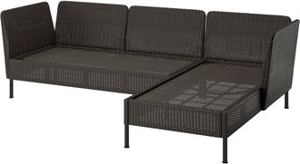 IKEA VITTSK&Auml;R 3er-Sofa mit R&eacute;camiere