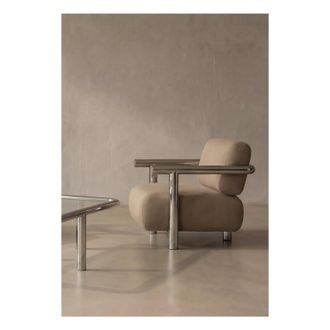 Gabrielle Paris Fauteuil en velours Claude 70 Gabrielle Paris