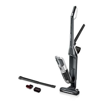 Bosch Akku-Staubsauger Flexxo 2in1 Serie 4 BBH3P280, kabelloser Handstaubsauger, beutellos, hohe Saugleistung, lange Laufzeit, D&uuml;se mit LED Beleuchtung, all