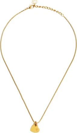 Dior collier à pendentif coeur (années 1970-1990)