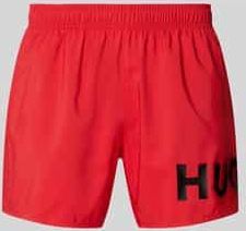 HUGO BOSS Badeshorts mit Label Print Modell MAKAI