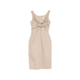 Magda Butrym Damen, Kleider, Beige, XSGr&ouml;&szlig;e