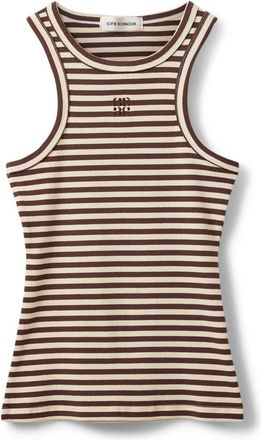 Sofie Schnoor Femme, Tops, Brun, Taille: 44 FR Hauts sans manches