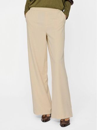 Vila Stoffhose Varone 14087407 Beige Wide Leg