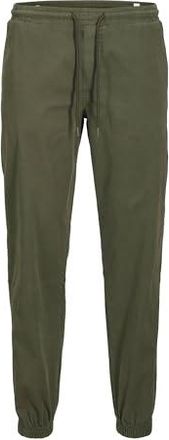 Jack & Jones Jpstkane Troy Cuffed Jogger Noos, Vert Olive, XS