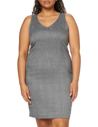 Sparkz Damen RINDA Dress Kleid, Grau (Asphalt 064), L
