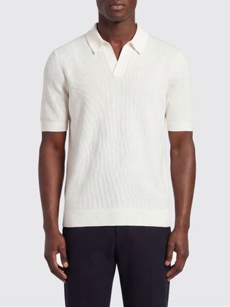 Ermenegildo Zegna Polo Homme couleur Blanc