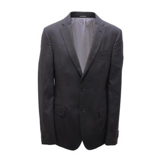 Daniele Alessandrini Maratonase Wolle/Seide Jacke - - Jackets - Herren - Blau - S