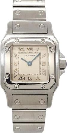 Cartier Montre vintage doccasion - Femme - Pre-owned - Beige - Taille: ONE Size
