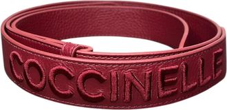Coccinelle Schulterriemen mit gesticktem Logo - - Bags - Damen - Rot - ONE SIZE
