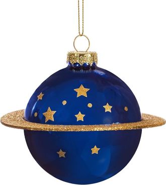 Sass & Belle Kugel in Planetenform - H&auml;ngende Kugel - Dekoration - Glas mit metallischer Beschichtung, Sperrholz, Lack - Feierliche Anl&auml;sse