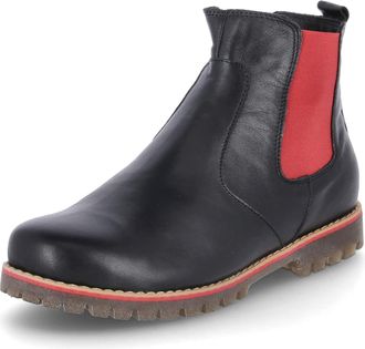 Andrea Conti Damen Stiefelette 0342846, Schwarz Rot,42 EU