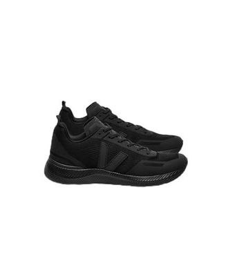 Veja Impala (IP1402456A) EN-MESH Full-Black Baskets &agrave; lacets pour femme, en maille, respirantes, confortables, l&eacute;g&egrave;res, style de vie, logo, Noir, 40.5 EU