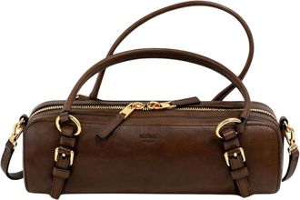 Moschino Femme, Sacs, Brun, Taille: ONE Size Sacs &agrave; main