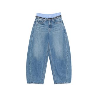 Alexander Wang Pocket Belted Jeans