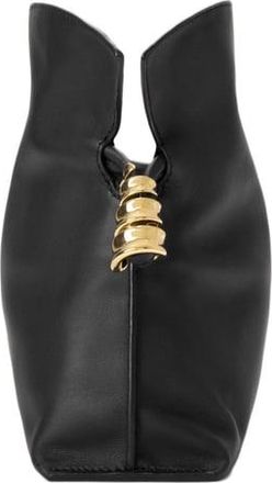 Loewe Mini Coil Flamenco clutch en cuir de veau nappa
