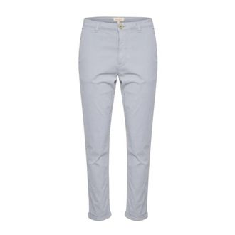 Part Two Klassische Quarry Hose mit Knopfdetail - - Trousers - Damen - Grau - XS