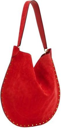 Isabel Marant Sac port&eacute; &eacute;paule Oskan Hobo en cuir de veau soft