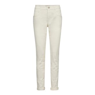 Mos Mosh MOS Mosh, Femme, Pantalons, Beige, Taille: W31 Pantalon Naomi Treasure en Ecru