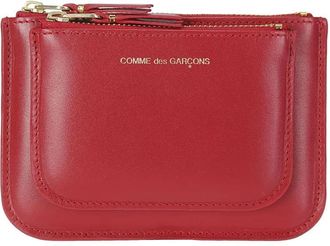 Comme Des Garçons Portemonnaies - Red Wallet With Door Holder - Gr. unisize - in Rot - für Damen