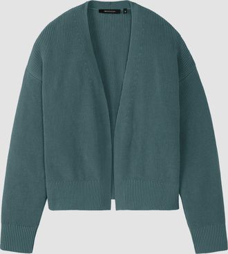 recolution Recolution Damen vegan Strickjacke Moringa Petrol