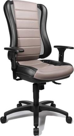 Topstar Topstar HE30PS103 Bürostuhl Head Point RS inklusive Armlehnen, zweifarbige Polsterung grau / schwarz
