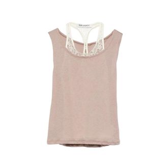Our Legacy Femme, Tops, Gris, Taille: 38 FR Swim Lace Top