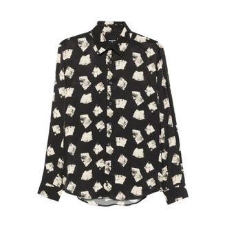 Patrizia Pepe Herren, Shirts, Schwarzk, 3XLGr&ouml;&szlig;e