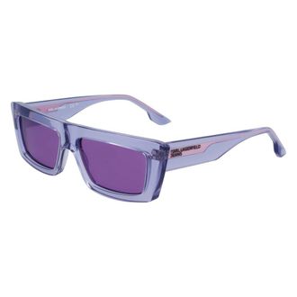 Karl Lagerfeld Lila Injizierte Sonnenbrille