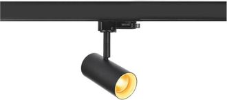 SLV Spot sur rail LED Noblo Triphas&eacute; - noir - 3000K - 1007646