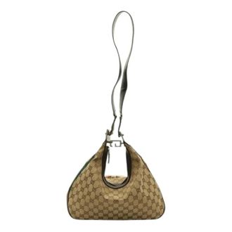 Gucci Pre-owned Vintage GG Canvas Umh&auml;ngetasche - - Pre-owned - Damen - Beige - ONE SIZE