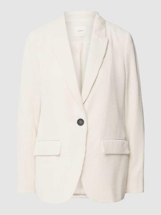 s.Oliver Black Label Blazer mit Strukturmuster