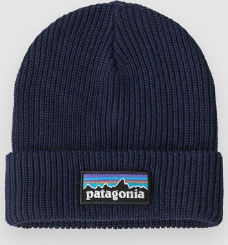 Patagonia Logo Kids Beanie new navy
