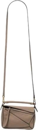 Loewe Pre-owned The Puzzle Shoulder Bag - - Pre-owned - Damen - Braun - ONE SIZE