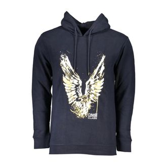 Cavalli Herren, Sweatshirts & Hoodies, Blau, 2XLGr&ouml;&szlig;e