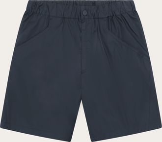 Knowledge Cotton Apparel Damen vegan Shorts Damen Sky Relaxed Vent Ripstop 90 Black Jet