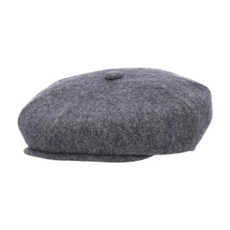 Kangol Woll-Hawker Flanellm&uuml;tze - - Accessories - Herren - Grau - S