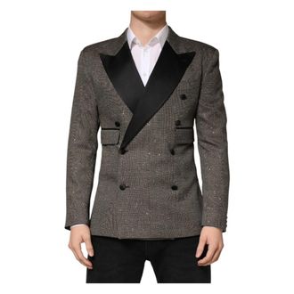 Dolce & Gabbana 2 Button Suit Blazer - - Jackets - Herren - Grau - XL