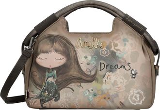 Anekke Umh&auml;ngetasche Handtasche Real Bowling Bag Multicolor mehrfarbig