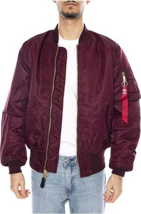 Alpha Industries Homme, Vestes, Brun, Taille: L Ma-1 Reversible Bomber Jacket
