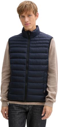 Tom Tailor Herren 1044085 Weste, 10668 - Sky Captain Blue, 3XL EU