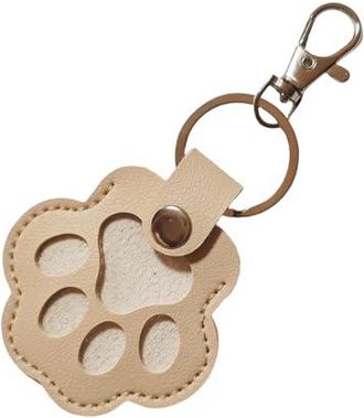 Generic Porte-cl&eacute;s en forme de patte de chat | Porte-cl&eacute;s collecteur de poils danimaux - Pendentif, souvenir, rangement de bijoux pour hommes, filles, portefe