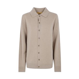 Guest In Residence Felted Plaza Shirt - - Knitwear - Herren - Beige - L