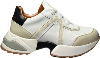 Alexander Smith Femme, Chaussures, Blanc, Taille: 40 EU Pelle Baskets