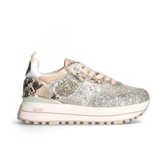 Liu Jo Maxi Wonder 01 Sneakers - - Shoes - Damen - Beige - 37 EU