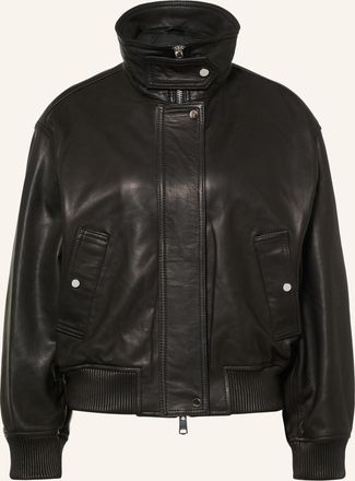 Reiss Reiss Lederjacke Cara schwarz