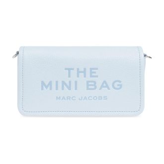 Marc Jacobs Ledertasche Umh&auml;ngetasche The Mini Bag - - Bags - Damen - Blau - ONE SIZE