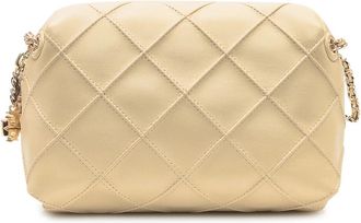 Tory Burch Femme, Sacs, Beige, Taille: ONE Size Fleming Soft Crossbody Bag