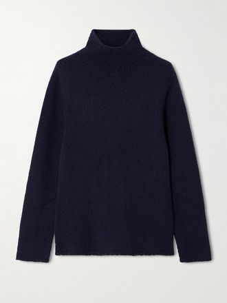 The Row Pull À Col Montant En Cachemire Mariam - Bleu